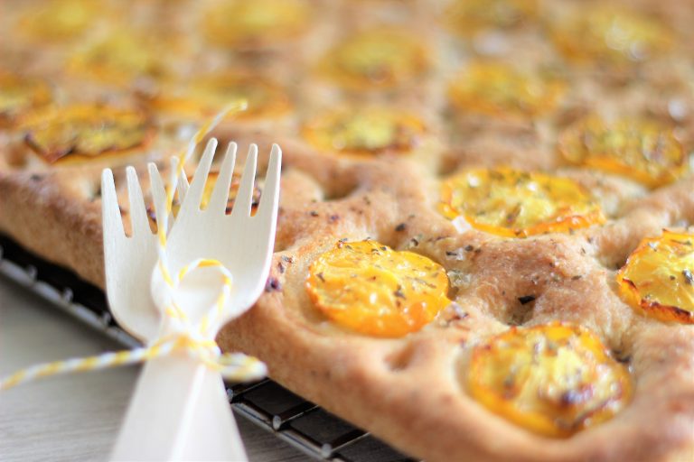 My Foodie Days | Amber tomato focaccia