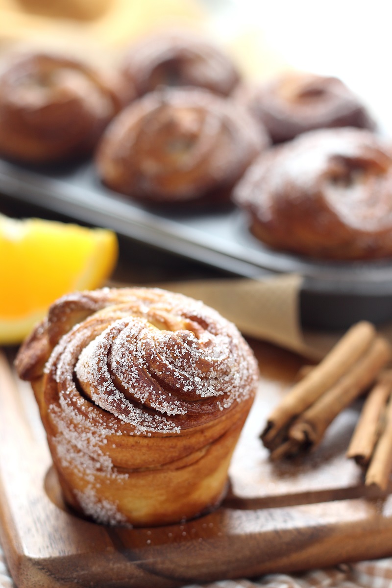 My Foodie Days | Cinnamon cruffins