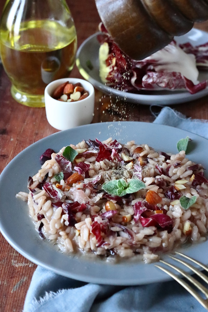 My Foodie Days | Healthy radicchio risotto